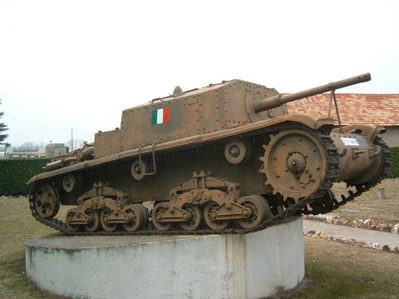 Semovente da 75/18 - Photos - English