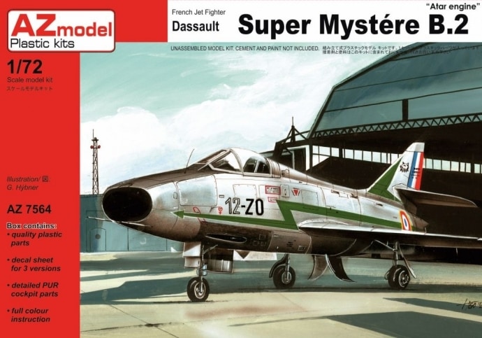 Dassault Super Mystere B.2 - Photos & Video - NET-MAQUETTES