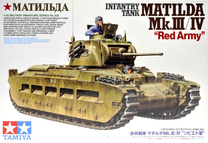 Matilda Tank - Walk Around - NET-MAQUETTES