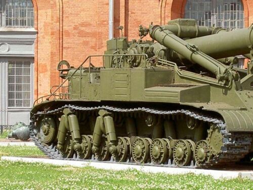 420mm 2B1 Oka Self-Propelled Gun-Mortar - Photos & Video - NET-MAQUETTES