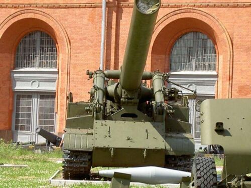 420mm 2B1 Oka Self-Propelled Gun-Mortar - Photos & Video - NET-MAQUETTES