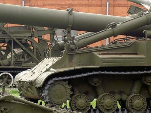 420mm 2B1 Oka Self-Propelled Gun-Mortar - Photos & Video - NET-MAQUETTES