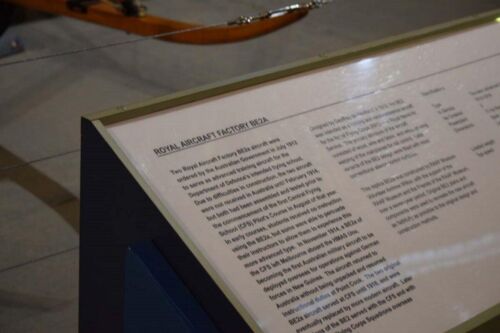 Royal Aircraft Factory BE2A - Photos & Video - NET-MAQUETTES